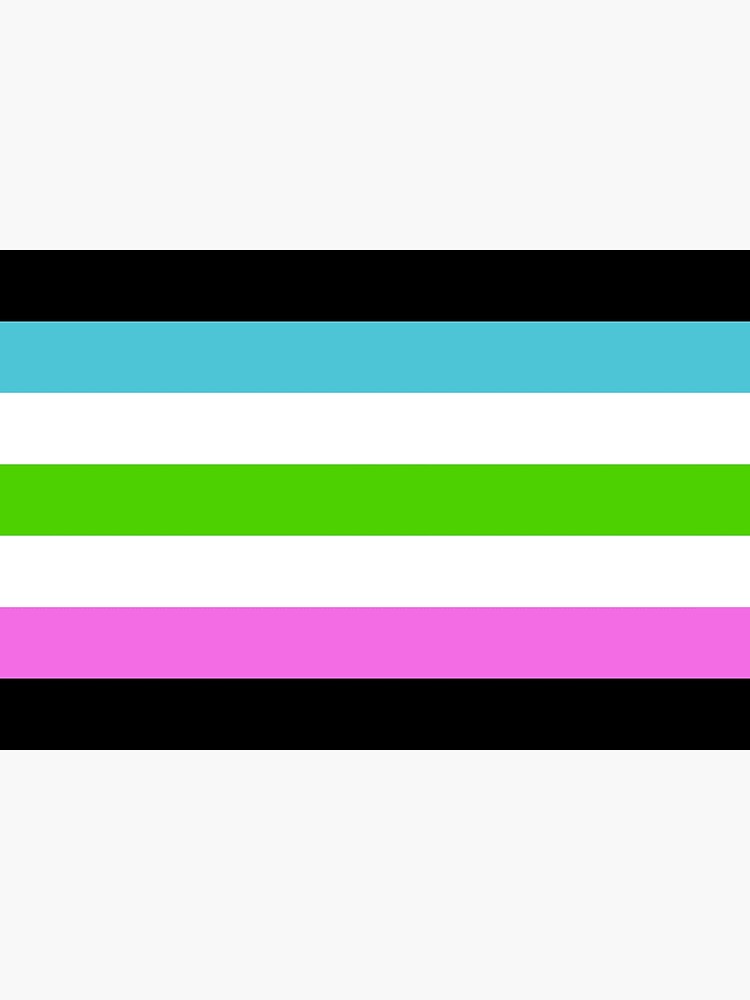 "Agender X - Pride Flag" Poster for Sale by FlagsWorld | Redbubble