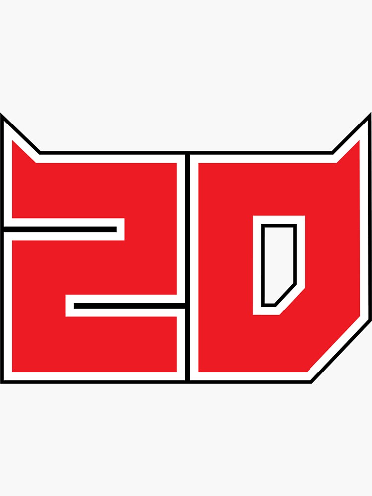 "Fabio Quartararo Number 20 Classic " Sticker for Sale by SusieBosco ...