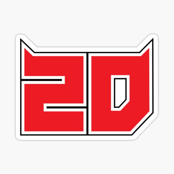 "Fabio Quartararo Number 20 Classic " Sticker for Sale by SusieBosco ...