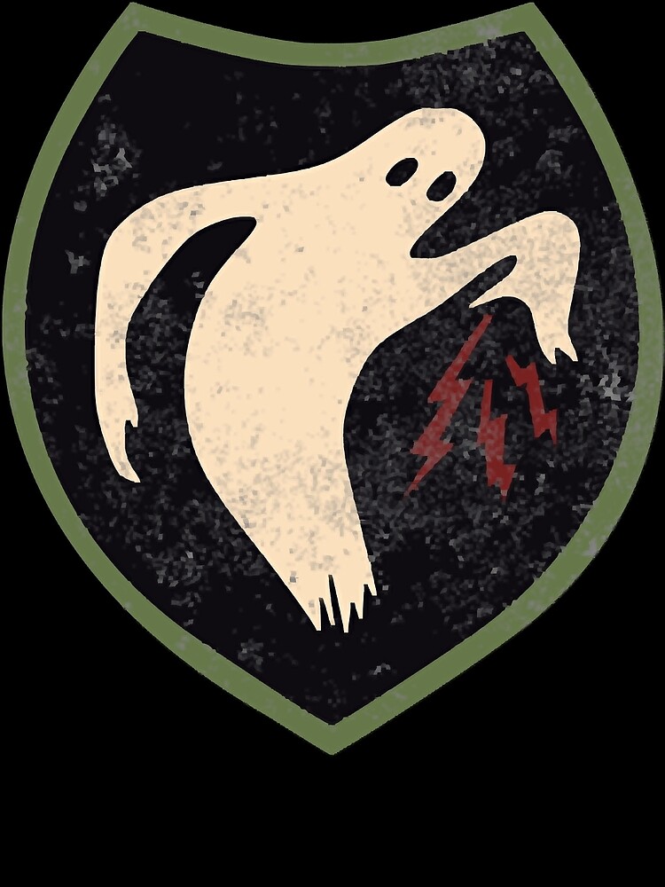 "WW2 The Ghost Army Patch (distressed small logo)" Art Print for Sale ...