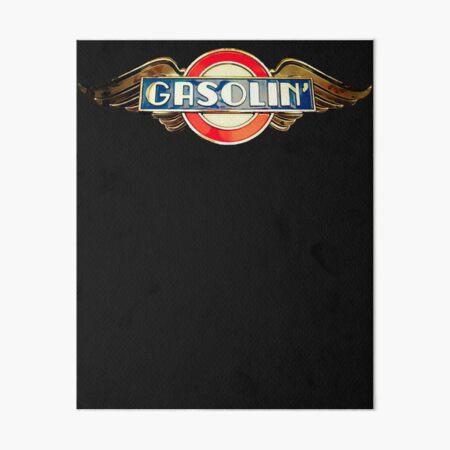 "Gasolin' metal logo" Art Board Print for Sale by EliPearce | Redbubble