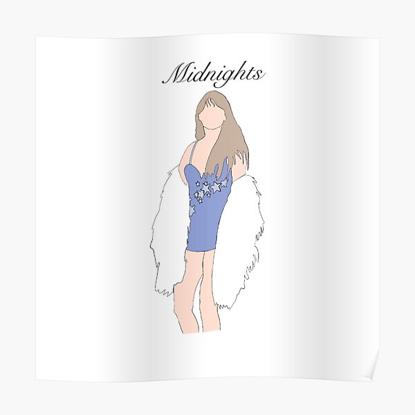 "Taylor Swift midnights TS10 album sticker" Poster for Sale by ...