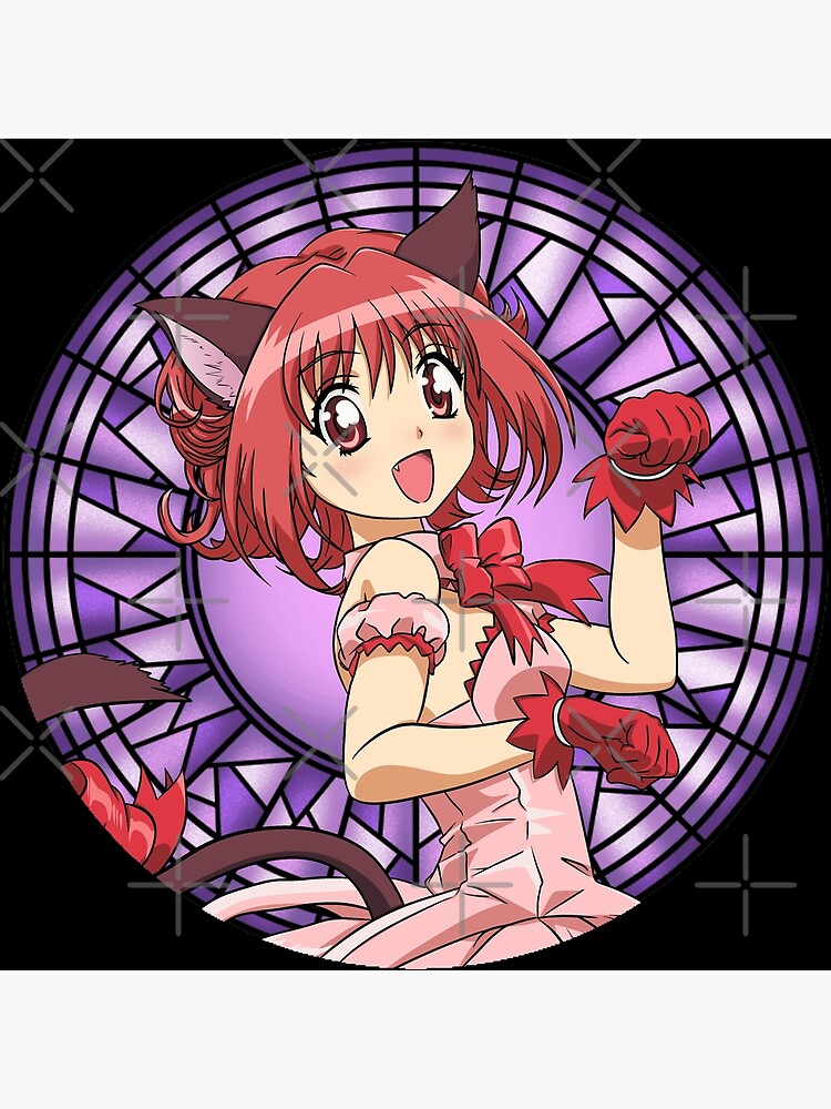Póster «Mew Ichigo Stained Glass del anime Tokyo Mew Mew Nueva obra de ...
