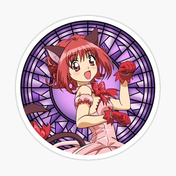 Pegatina «Mew Ichigo Stained Glass del anime Tokyo Mew Mew Nueva obra ...