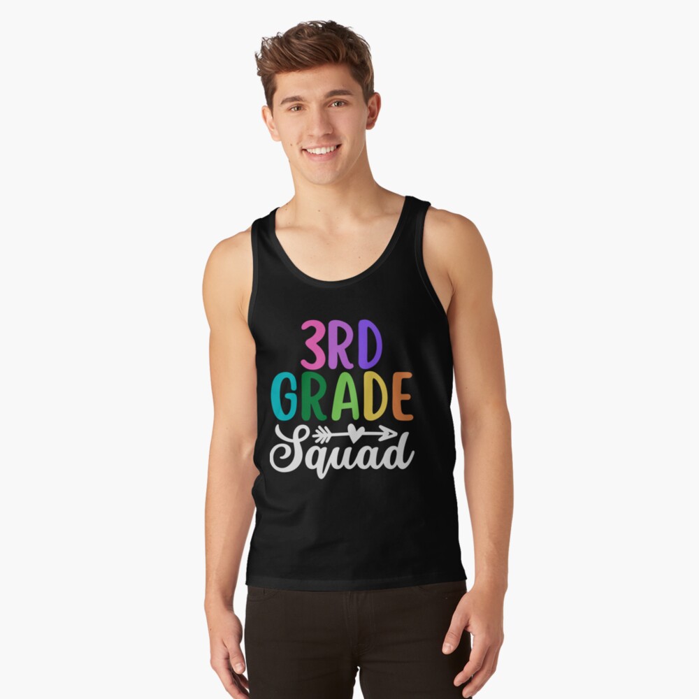 "3rd Grade Squad Third Grade Squad Teacher Student Team" Sticker for ...