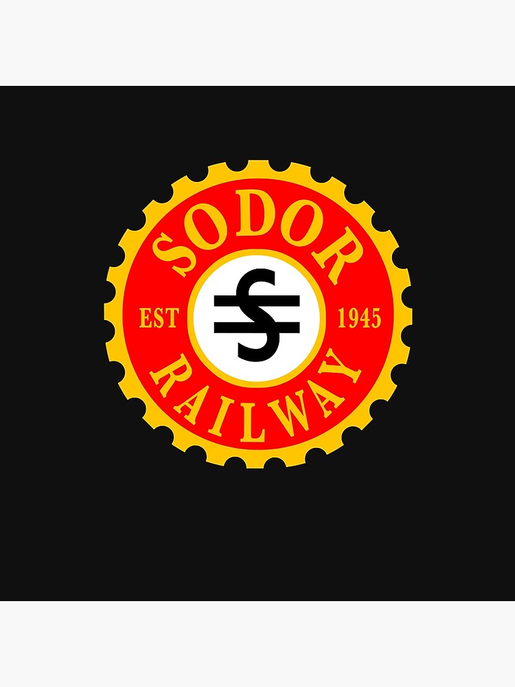 "Thomas and friends sodor railway logo" Throw Pillow for Sale by ...