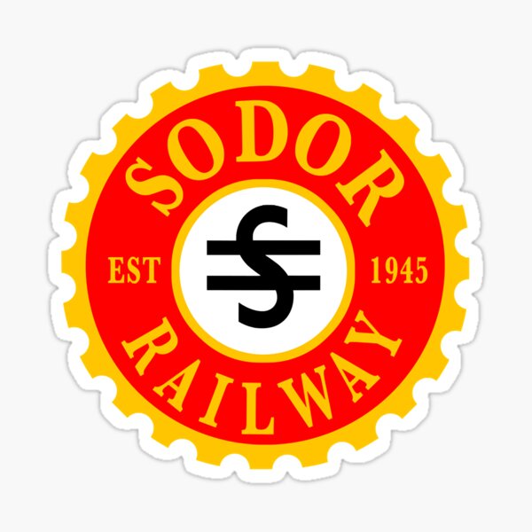 "Thomas and friends sodor railway logo" Sticker for Sale by ...