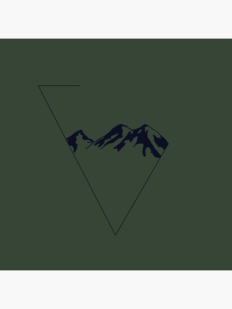 "Kopie von Mountain triangle" Poster for Sale by ST-Business | Redbubble