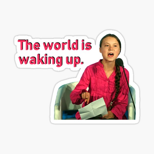 "Special Present Greta Thunberg Cute Graphic Gifts" Sticker for Sale by ...