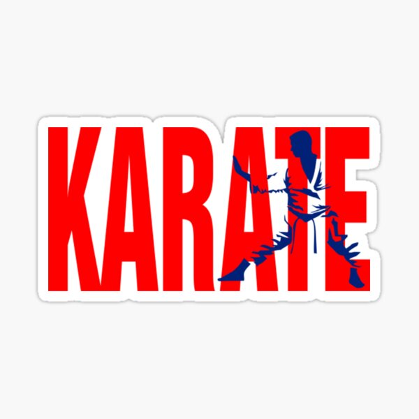 "Retro Karate Dojo Art" Sticker for Sale by Trostberger | Redbubble