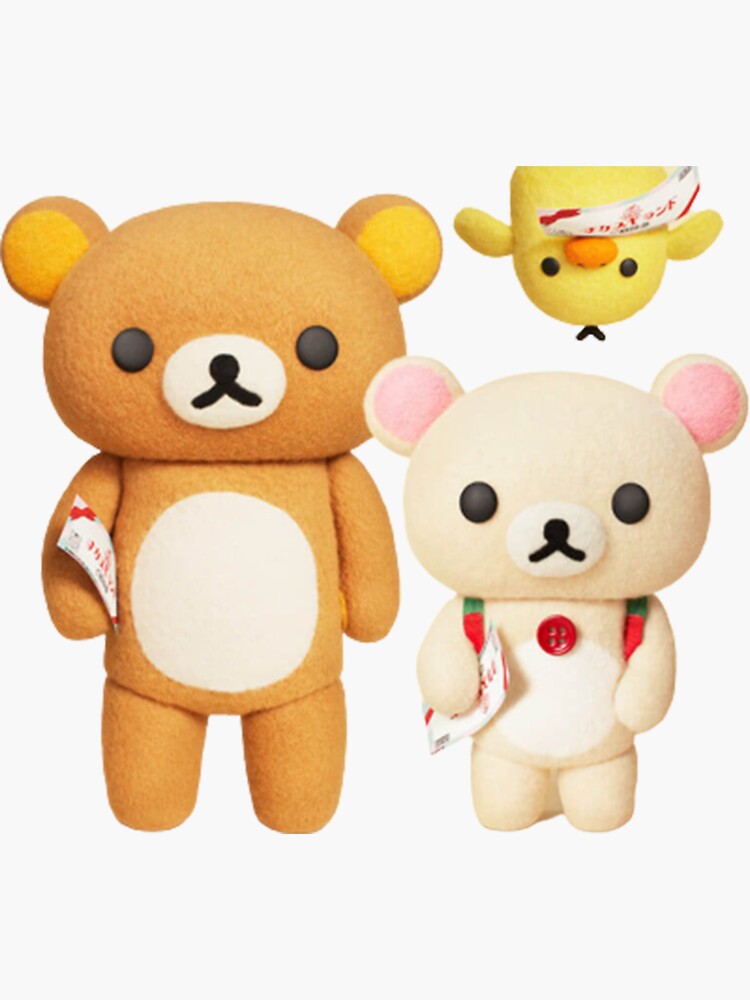 "Rilakkuma-Rilakkuma's-" Sticker for Sale by fouadanime | Redbubble