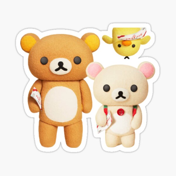 "Rilakkuma-Rilakkuma's-" Sticker for Sale by fouadanime | Redbubble