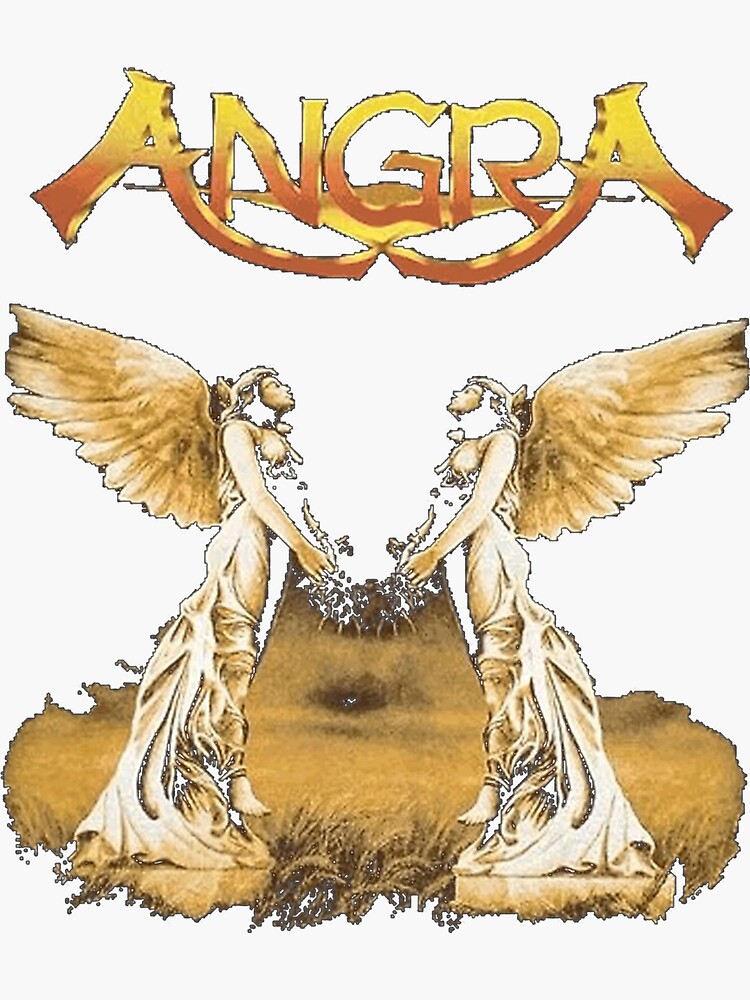 "ANGRA BAND" Sticker for Sale by Emileare | Redbubble