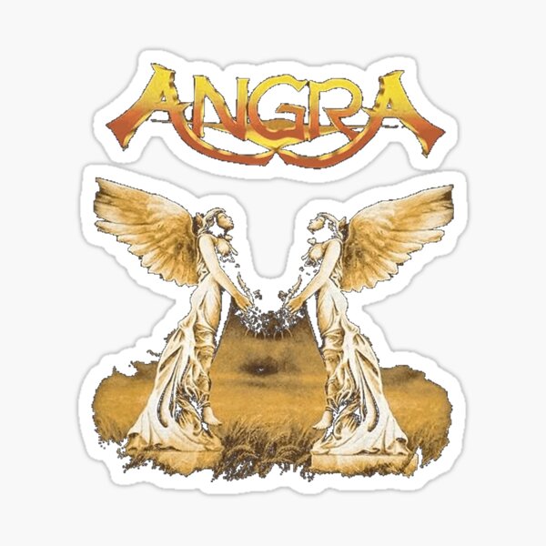 "ANGRA BAND" Sticker for Sale by Emileare | Redbubble