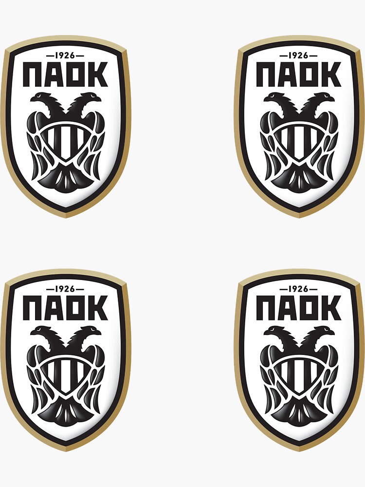 "Paok Sticker Pack" Sticker for Sale by PPGoods | Redbubble