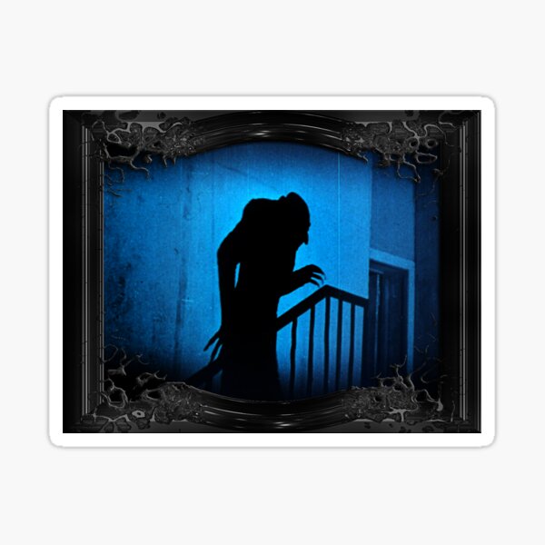 "NOSFERATU 4" Sticker by hornedquad | Redbubble