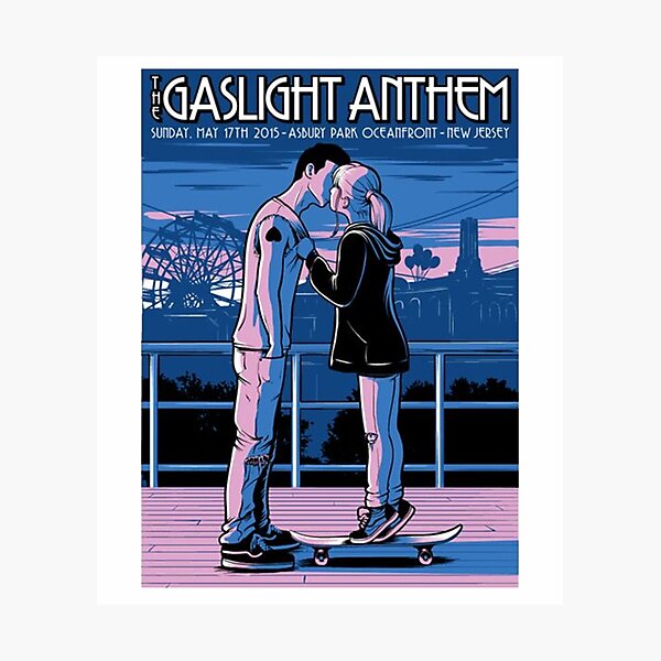 Lámina fotográfica «himno de gaslight, el himno de gaslight, luz de gas ...