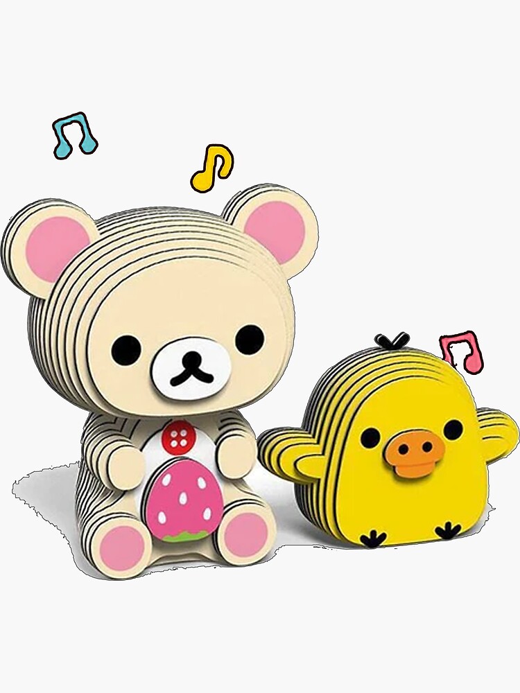 "Rilakkuma" Sticker for Sale by fouadanime | Redbubble