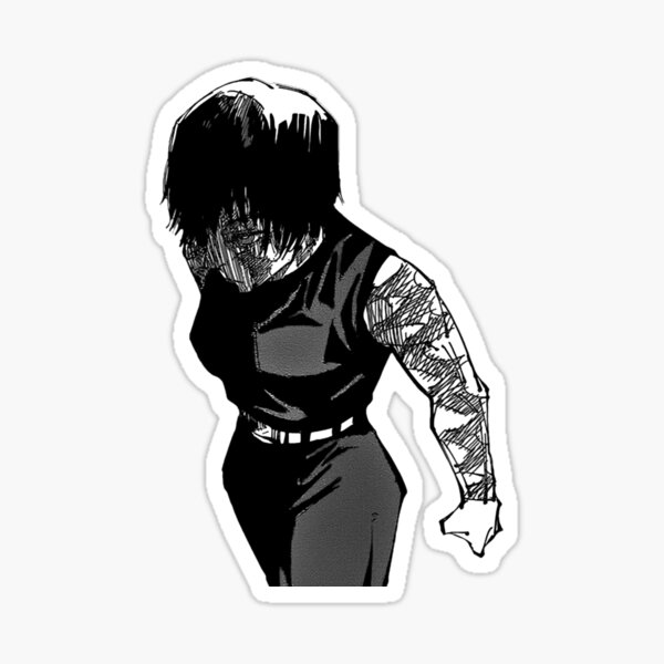 "Maki Zenin Jujutsu Kaisen Manga" Sticker for Sale by IdaChristensen ...