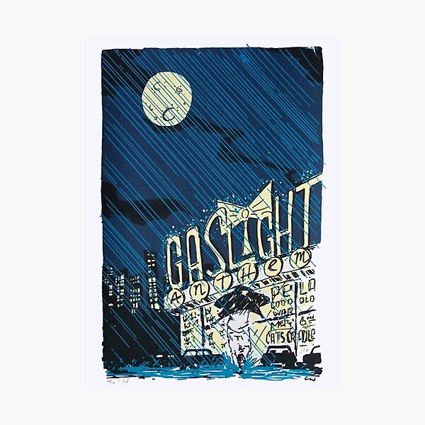 Lámina fotográfica «himno de gaslight, el himno de gaslight, luz de gas ...