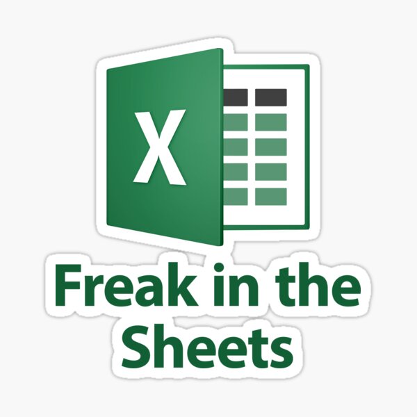 "Freak In The Sheets" Sticker for Sale by Tasanou | Redbubble