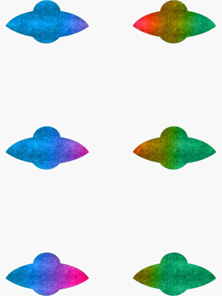 "UFO rainbow - LGBTQ sticker collection" Sticker for Sale by Nimsdesign ...