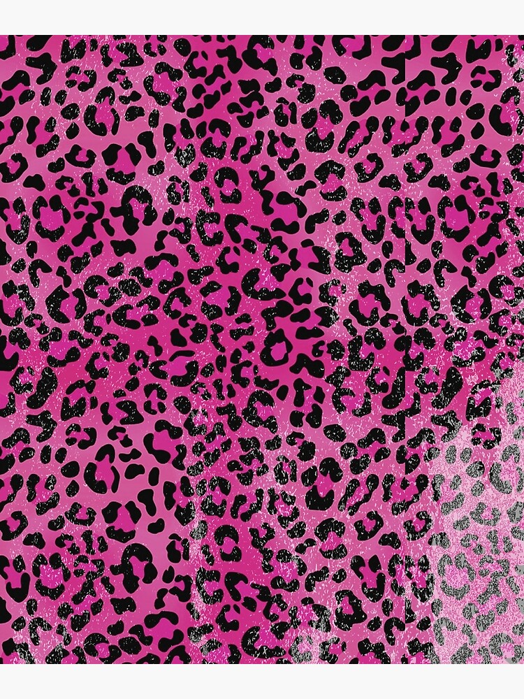 "Cute Pink leopard " Poster for Sale by USAPRIDE22 | Redbubble