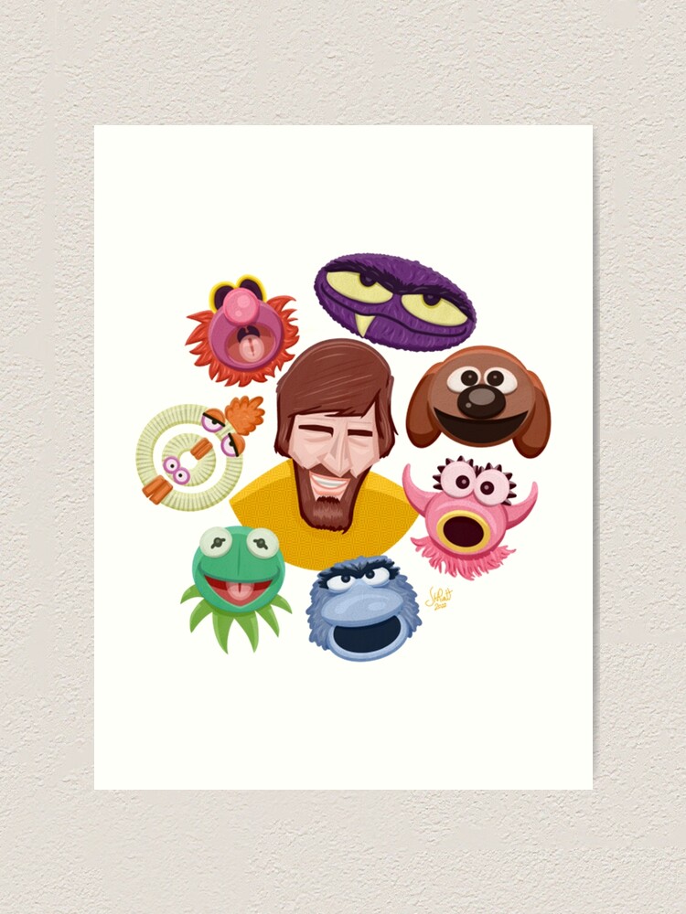 "The Muppets Characters" Art Print for Sale by Phoebe-Lolie | Redbubble