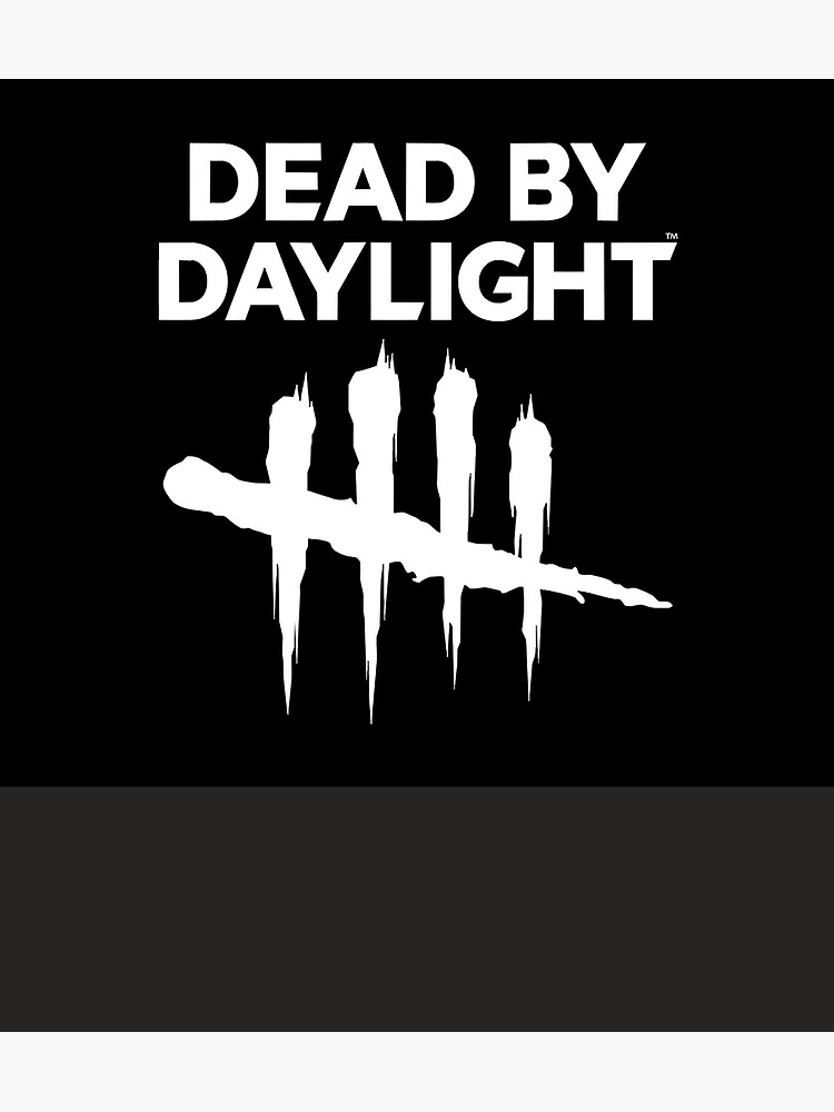 Póster «Dead By Daylight Merch Dead By Daylight Logo Tela escocesa» de ...
