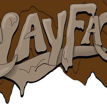 "Clayface logo" Sticker for Sale by ajrodz | Redbubble