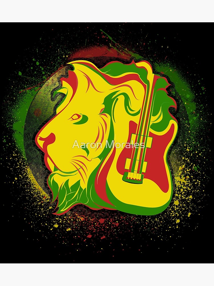 "Reggae Lion " Poster by amodesigns | Redbubble