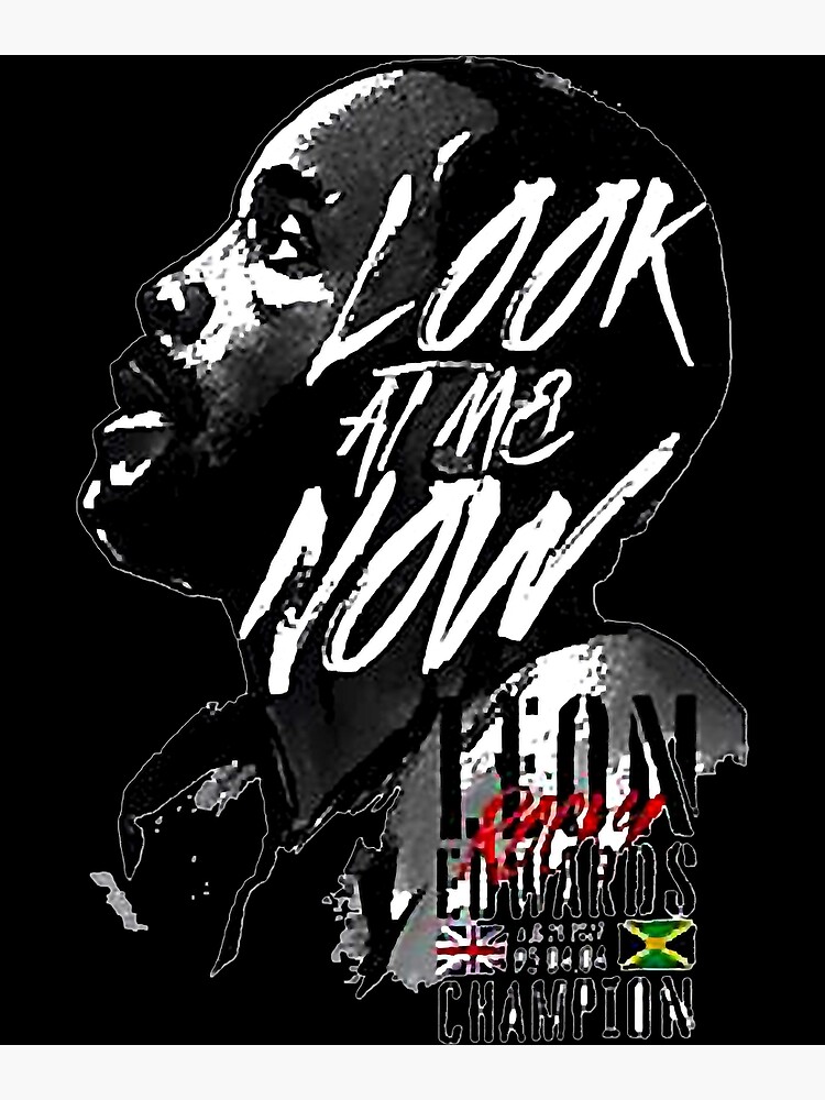 "Funny Leon Edwards" Poster for Sale by Zoezellyer | Redbubble