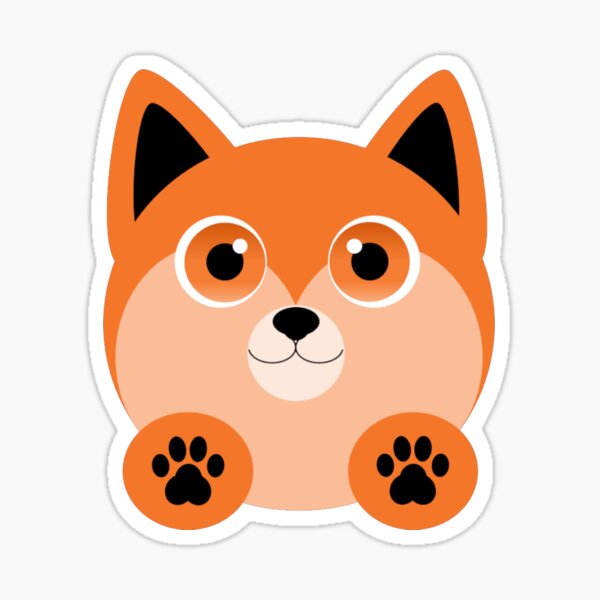 "Cute anime fox" Sticker for Sale by HighScale | Redbubble