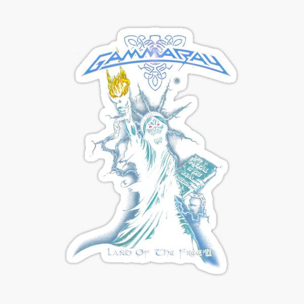 " GAMMA RAY BAND" Sticker for Sale by Janelllowski | Redbubble