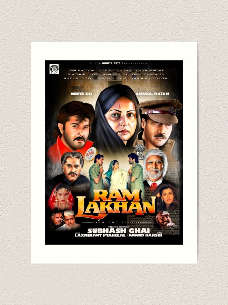 Ram Lakhan Art Art Print For Sale By Sansahota Redbubble