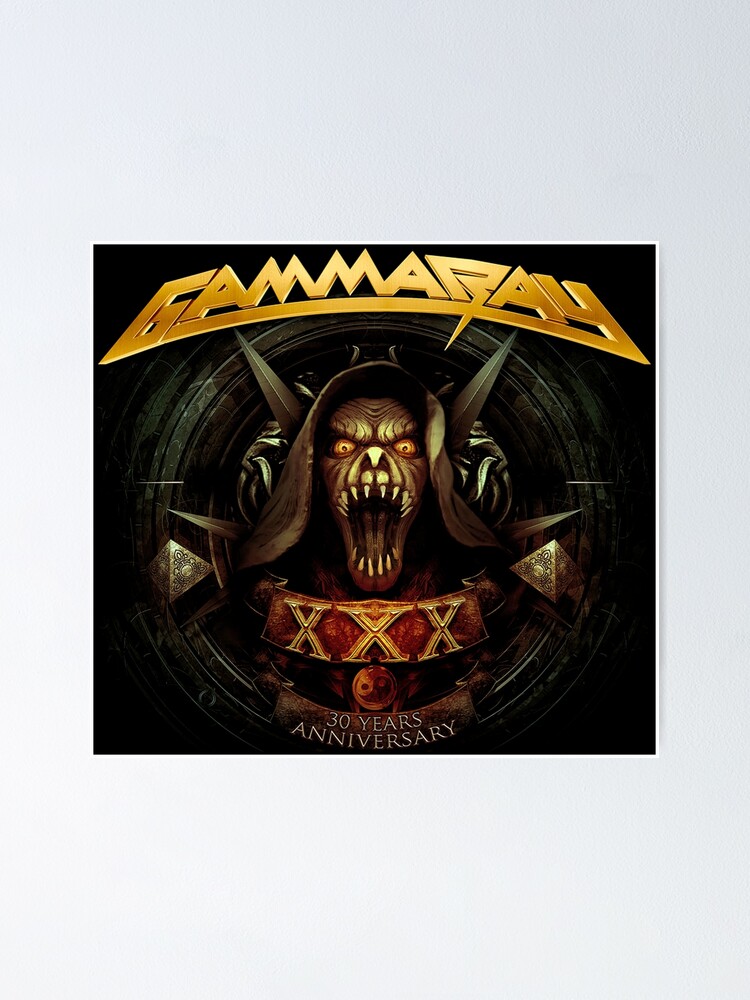 " GAMMA RAY BAND" Poster for Sale by Isadoroore | Redbubble