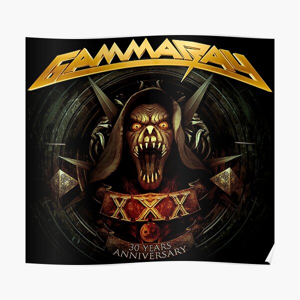" GAMMA RAY BAND" Poster for Sale by Isadoroore | Redbubble