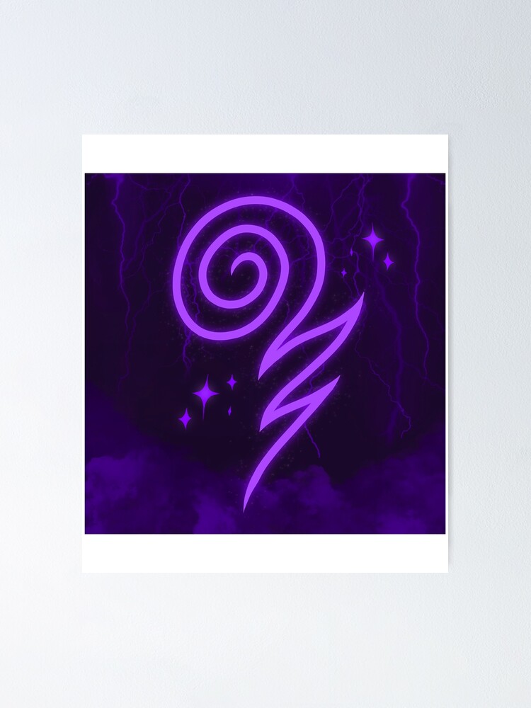 "Wizard101 - Storm Casting Symbol " Poster for Sale by GracieBelleMag ...