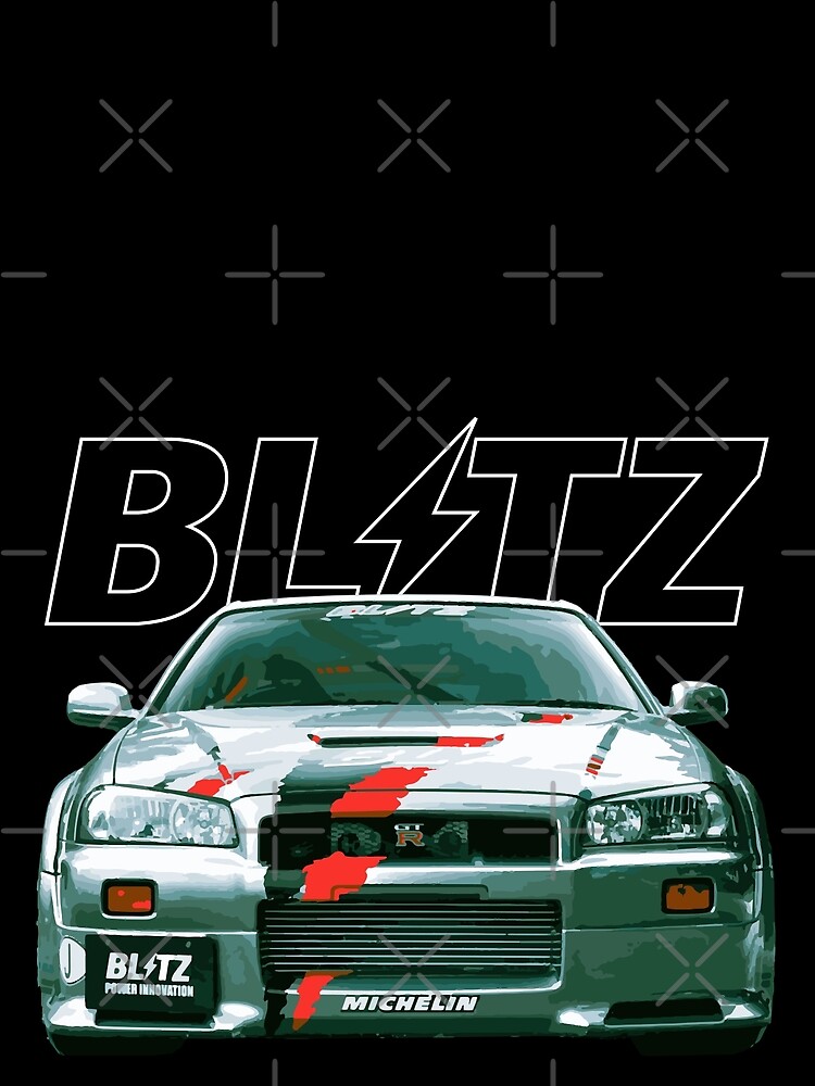 "jdm front blitz GT-R R34 V spec II N1 Skyline BNR34 KV2 Athlete Silver ...