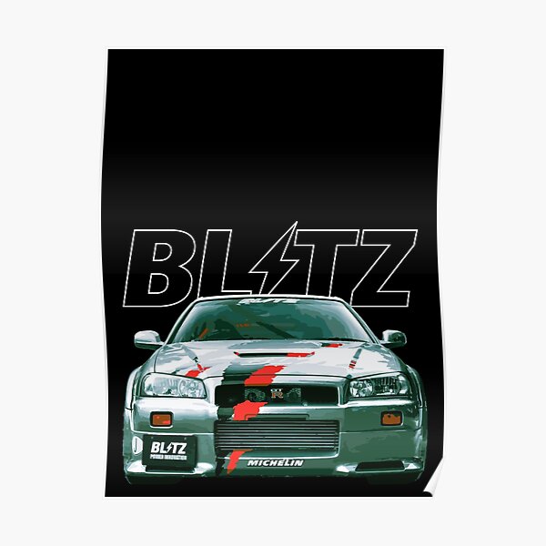 "jdm front blitz GT-R R34 V spec II N1 Skyline BNR34 KV2 Athlete Silver ...