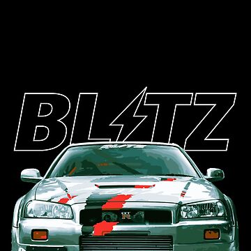 "jdm front blitz GT-R R34 V spec II N1 Skyline BNR34 KV2 Athlete Silver ...