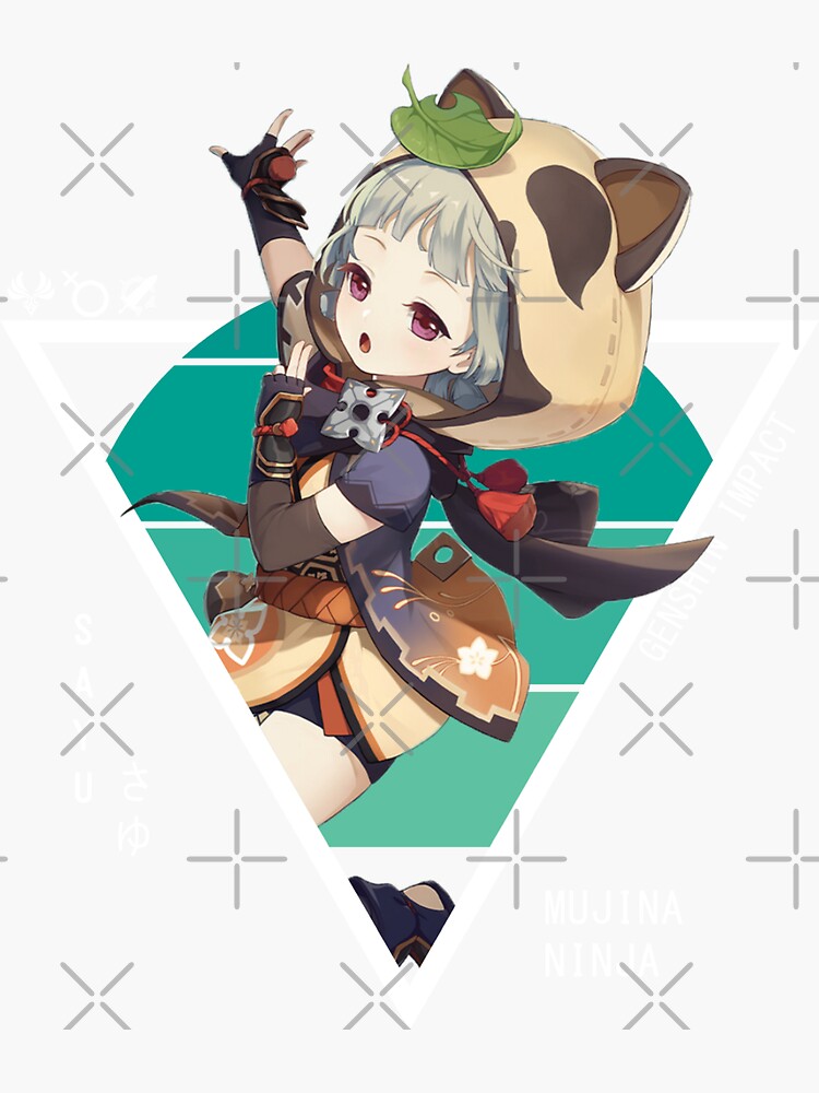 "Sayu | Genshin Impact" Sticker for Sale by B-love | Redbubble