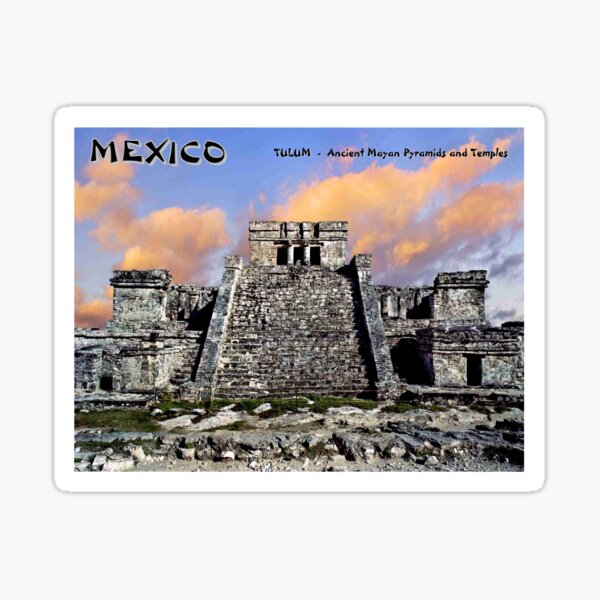"MEXICO : Tulum Tourism Ancient Mayan Pyramids and Temples Ruins ...