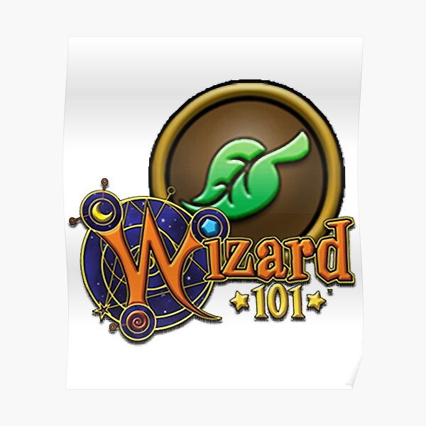 "Wizard101life symbol gift, Wizard 101 life symbol design " Poster for ...