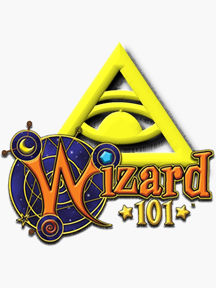 Pegatina «Regalo de símbolo de mito Wizard101, diseño de símbolo de ...