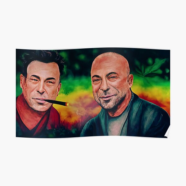 "Elon Musk and Joe Rogan Smoking weed" Poster for Sale by Davidp2 ...