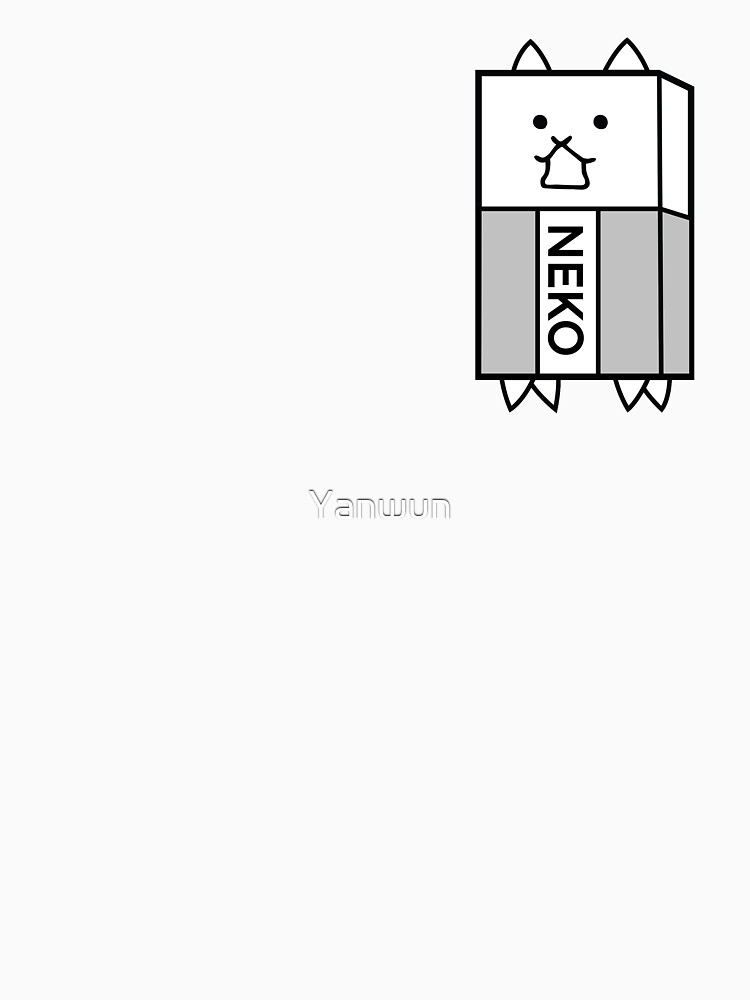 "battle cats eraser cat gomu cat" T-shirt for Sale by Yanwun ...