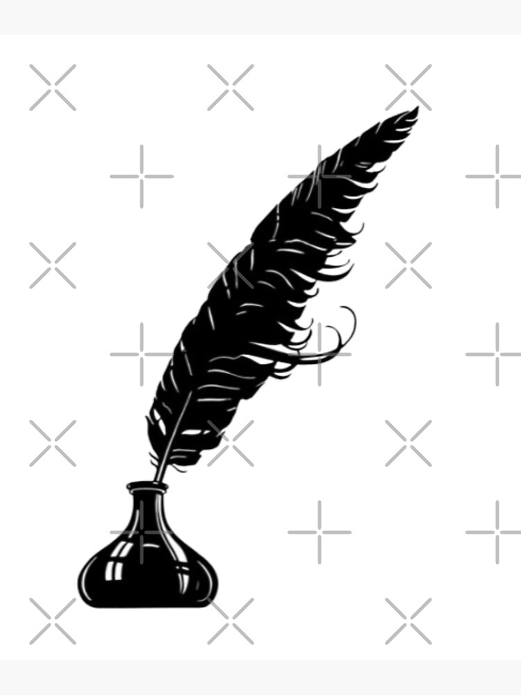 "Magic Quill and Ink" Poster for Sale by WizardsWelcome | Redbubble