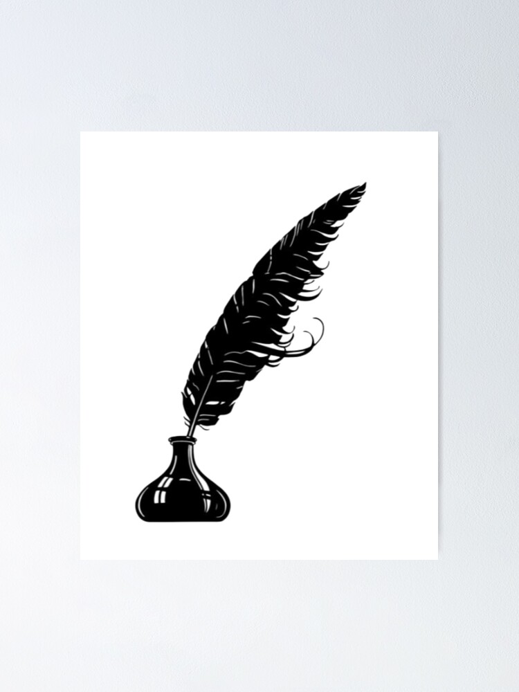 "Magic Quill and Ink" Poster for Sale by WizardsWelcome | Redbubble