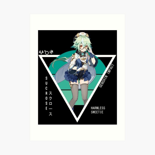 "Sucrose | Genshin Impact" Art Print for Sale by B-love | Redbubble